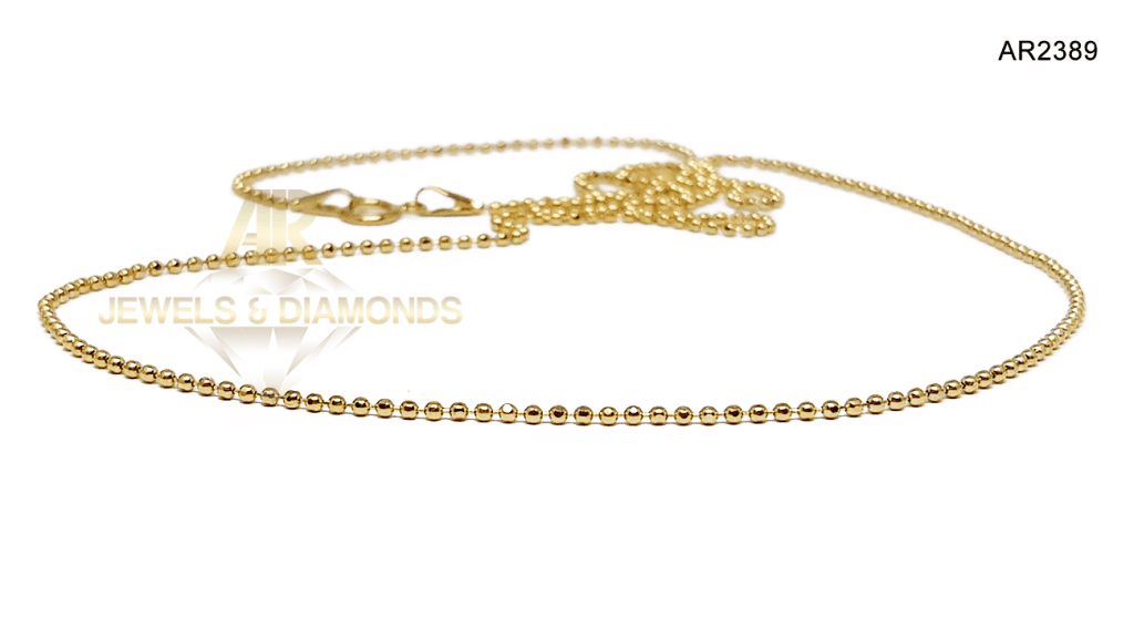 Lantisor 45cm Aur Galben 14K [AR2389] - Bijuterii Aur