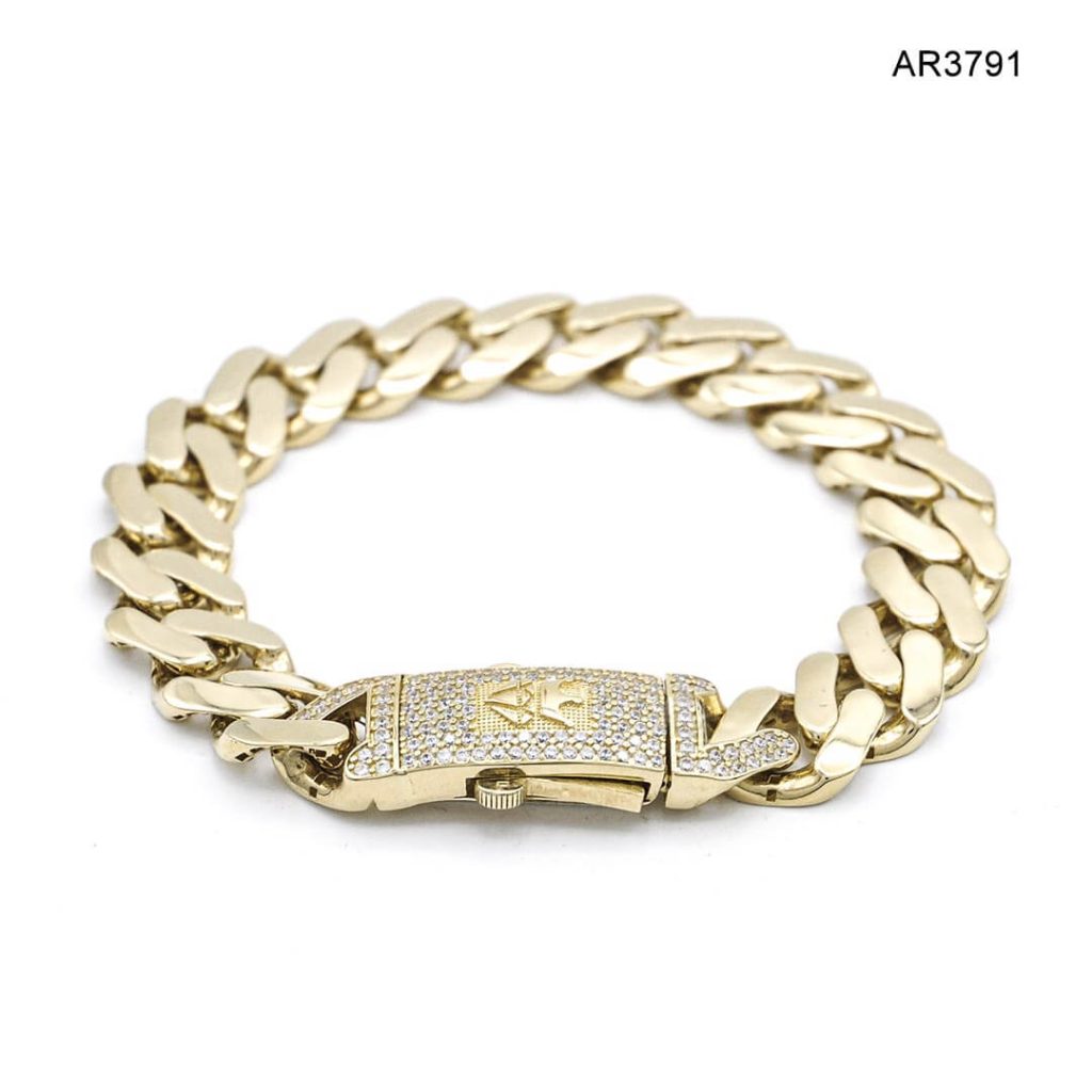 Bratara Cuban Chain Aur 14K 27.30gr [AR3791] - Bijuterii Aur