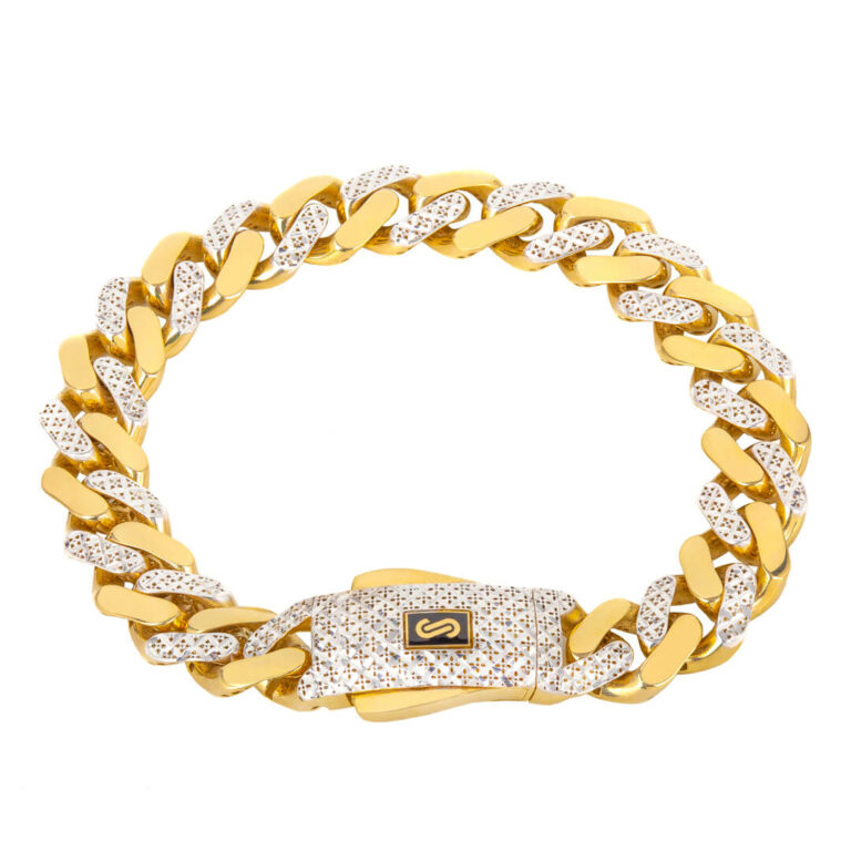 Bratara Cuban Aur 14K Monaco Chain AR4068