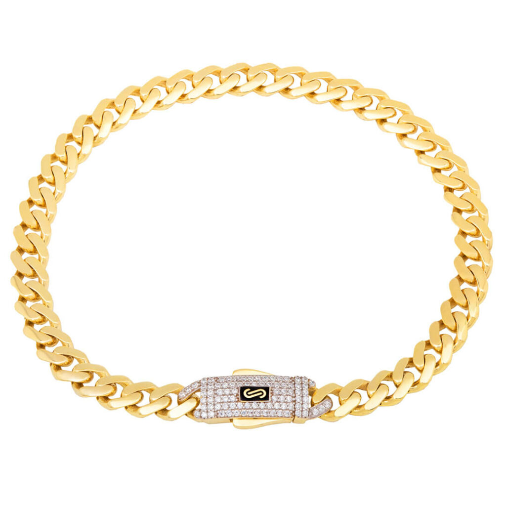 Bratari Cuban - Bijuterii Aur